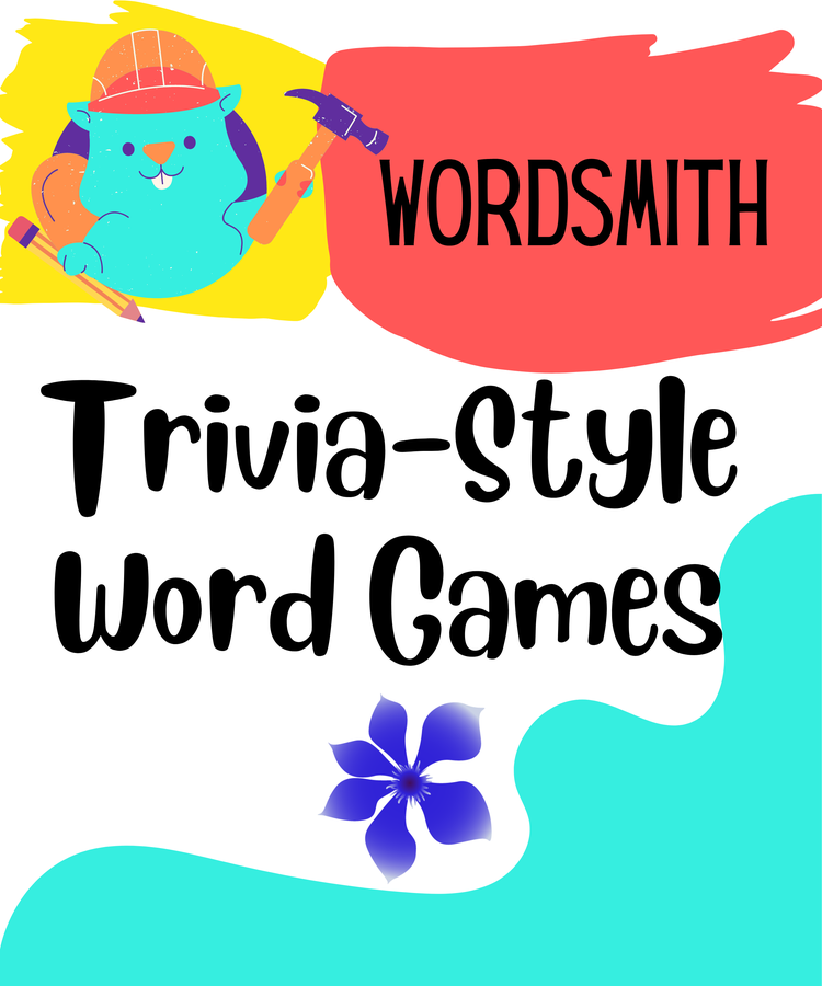 Trivia Games for Word Lovers! WordSmith Bundle 2 - Kahoot! Course