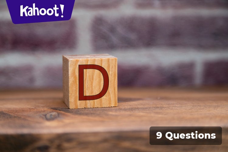 Litera D - Kahoot! Quiz