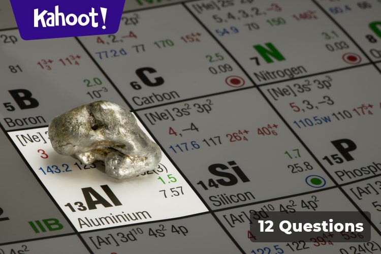 Element symbols 2 - Kahoot! Quiz