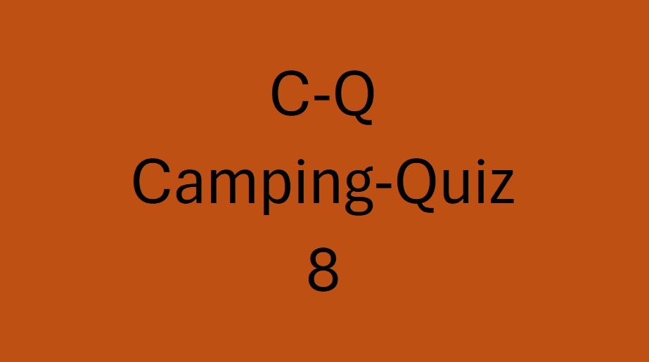 C-Q Camping-Quiz 8 - Kahoot! Quiz