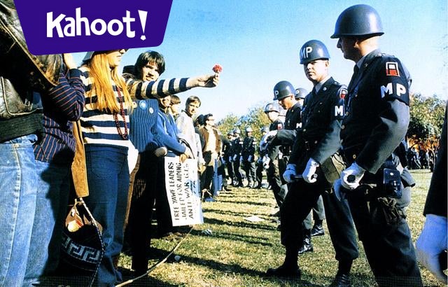 Duplicate of Unit 9: 60's Protest and Change - Kahoot! Quiz