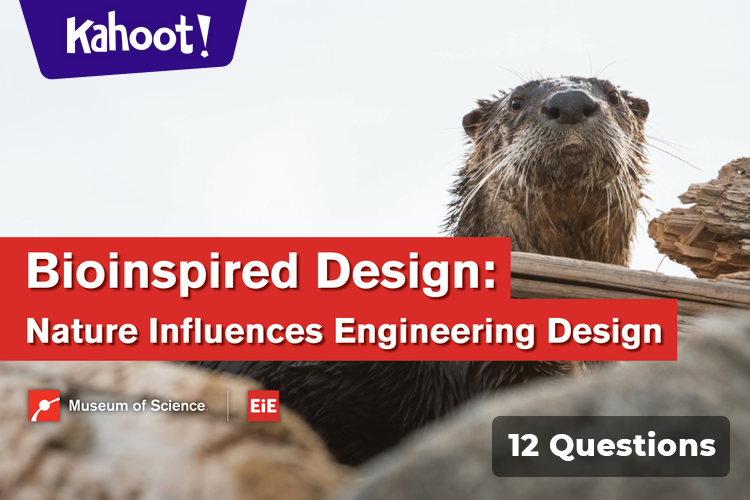 Bioinspired Design: Nature Influences Engineering Design - Kahoot! Quiz