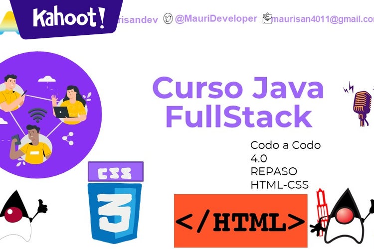 Html Y Css Comision 2011 Cac 40 Javafullstack Kahoot Quiz
