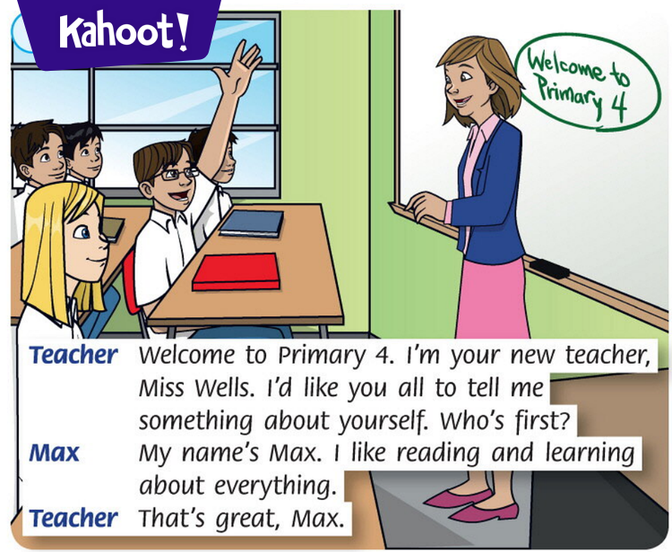 Starter Unit Lessons 1 and 2 - Kahoot! Quiz