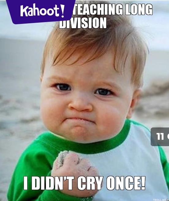 6.NS.B.2: Long-Division using the Standard Algorithm! - Kahoot! Quiz