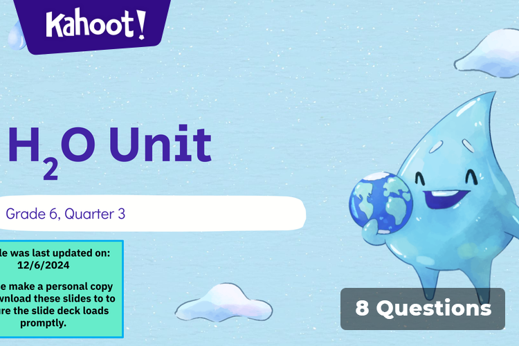 Lesson 5 - Kahoot! Quiz
