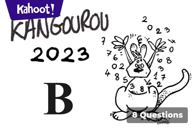 Kangourou 2023 - Sujet B - Extraits - Kahoot! Quiz