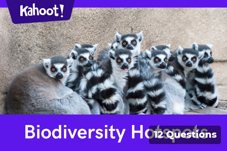 Biodiversity Hotspots - Kahoot! Quiz