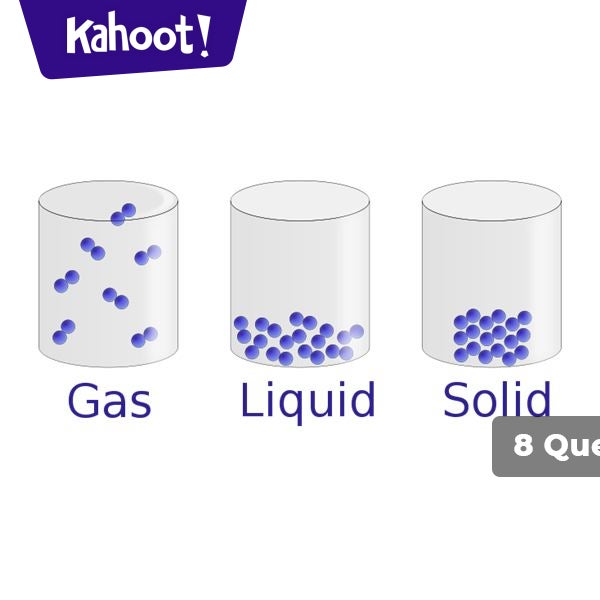 Three States of Matter - Kahoot! Quiz