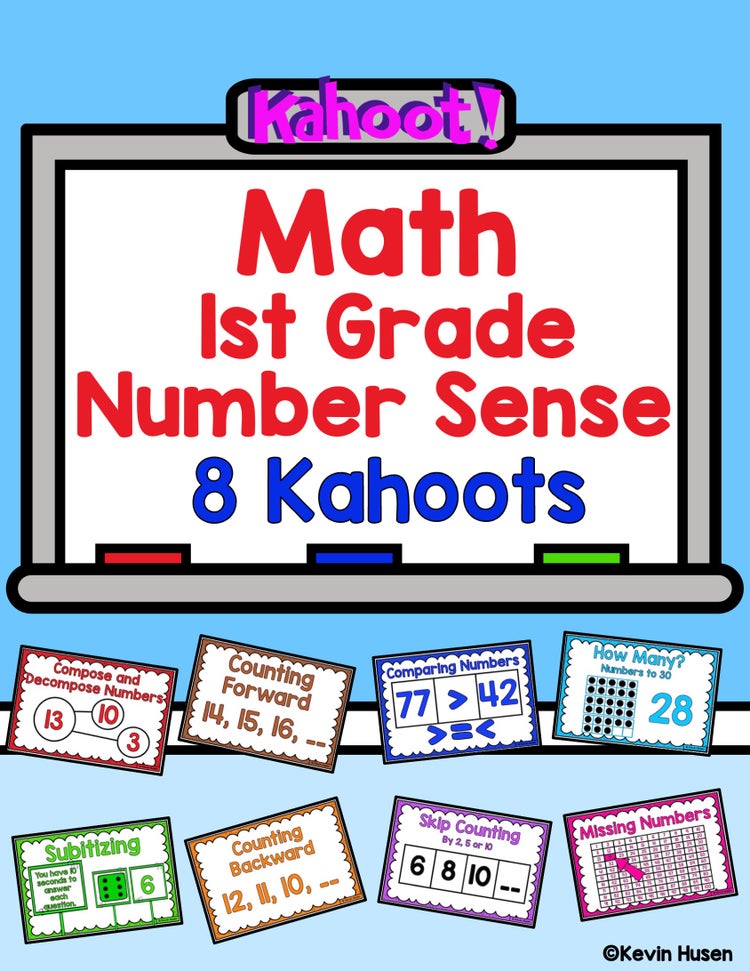 Number Sense - 1st Grade (8 Math Kahoots!!) First Grade - Kahoot! Course