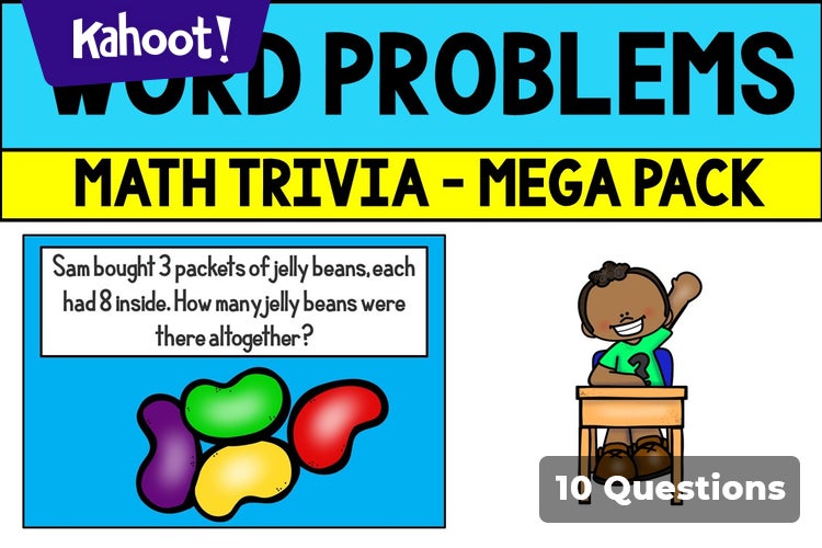 Math Review - Math Trivia - Mega Pack - Word Problems. - Kahoot! Quiz