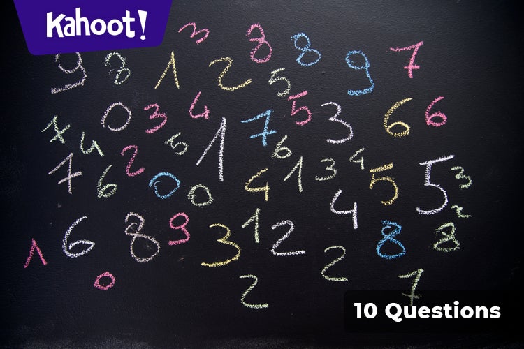 Numbers 1-10 - Kahoot! Quiz