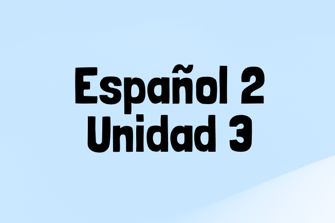 ¡Qué Chévere! Level 2 Unit 3 - Kahoot! Course