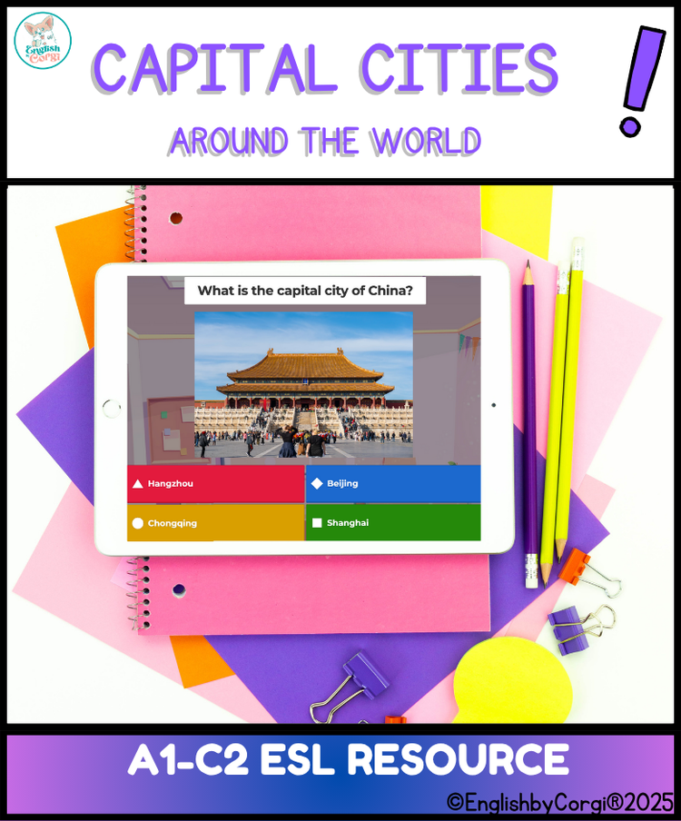 Capital cities around the world - Kahoot! Course