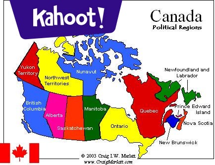Canadian Geography - Kahoot! Quiz