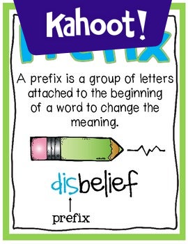 Prefix "Pre" Only. Easy step by step! - Kahoot! Quiz