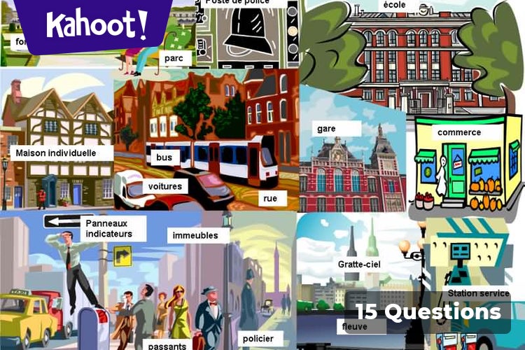 French 1 lesson 13 la ville et la maison - Kahoot! Quiz