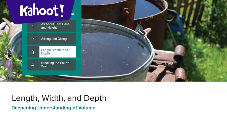 M1 Topic 2 Lesson 3 - 4 Volume and Surface Area - Kahoot! Quiz