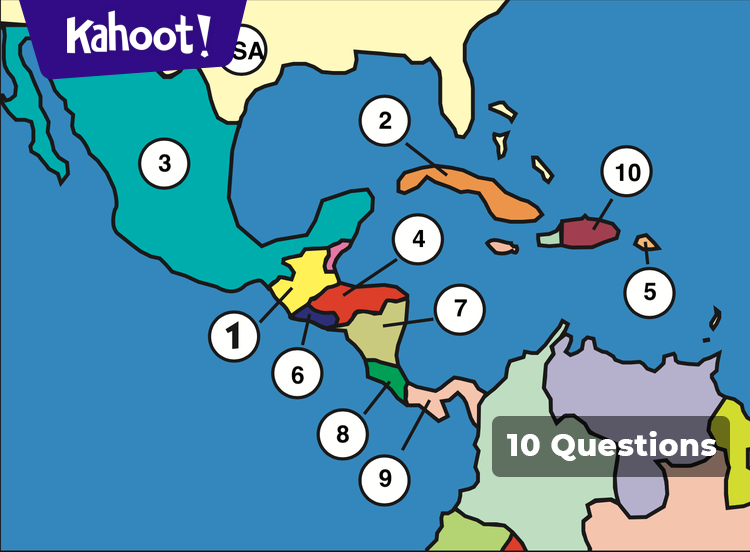 Map Test 1 Study Guide - Kahoot! Quiz