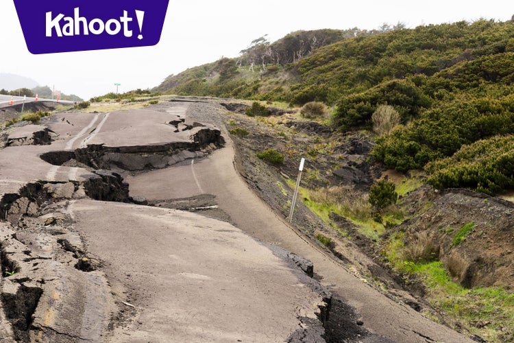 Earthquakes and Volcanos - Kahoot! Quiz