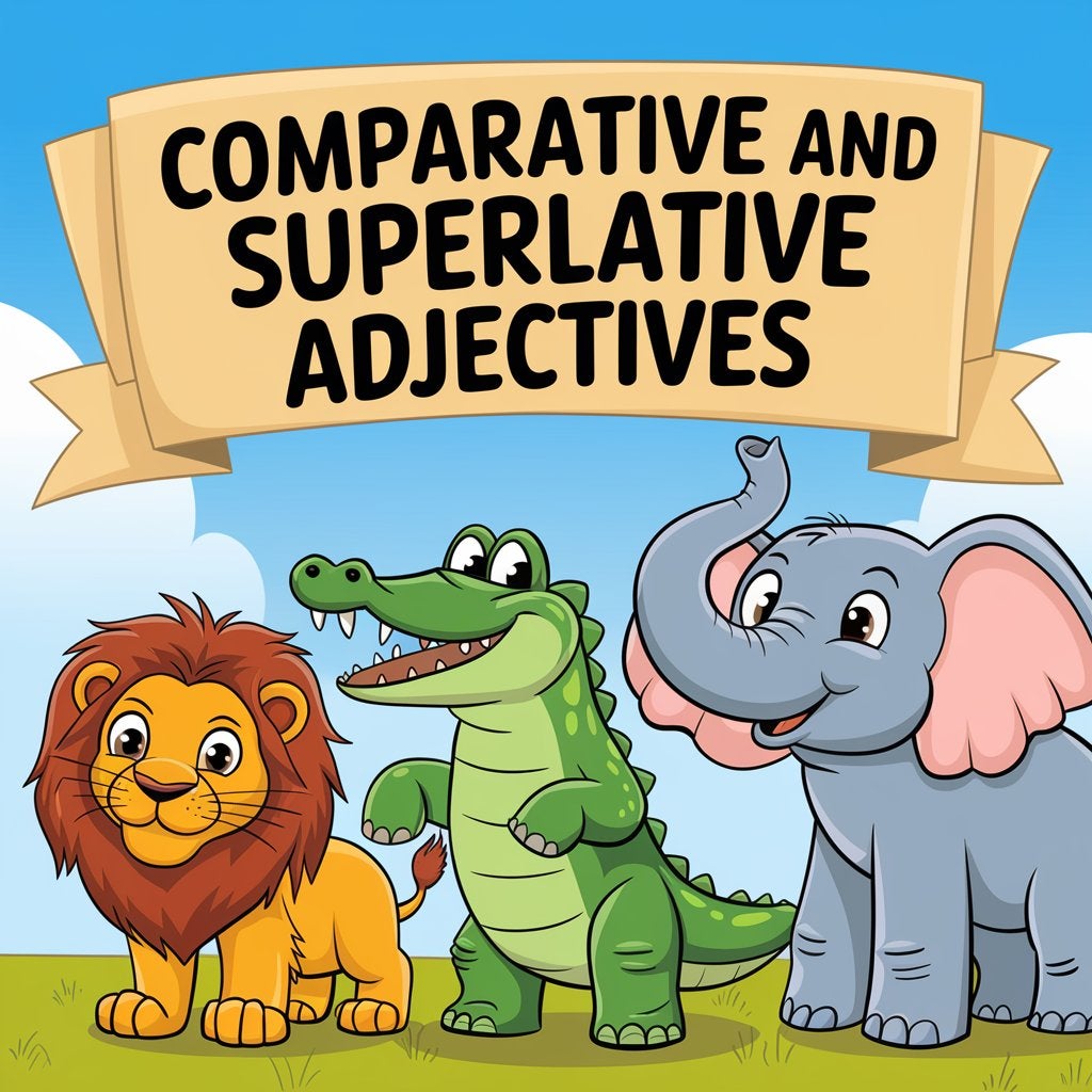 Comparatives/Superlatives adjectives - Wild animals - Kahoot! Quiz