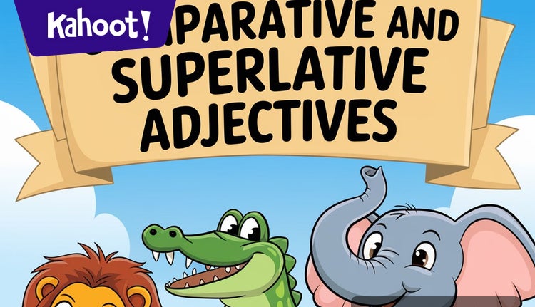 Comparatives/Superlatives adjectives - Wild animals - Kahoot! Quiz