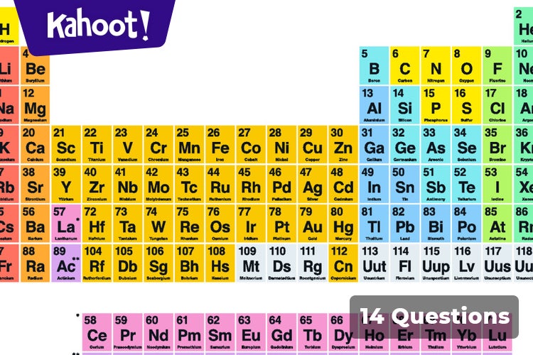 Periodic Table - Review - Kahoot! Quiz