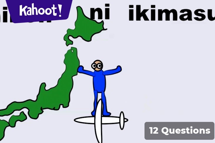 12 Basic Japanese VERBS - Kahoot! Quiz
