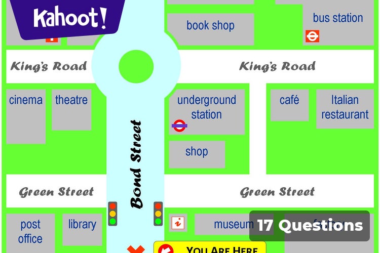 Primary 4 Unit 3 Places and Directions - Kahoot! Quiz