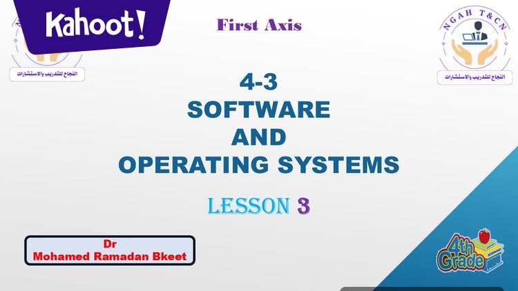 (4-3) Software and Operating Systems - Kahoot! Quiz