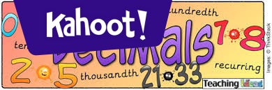 Duplicate of Fraction and Decimal Review - Kahoot! Quiz