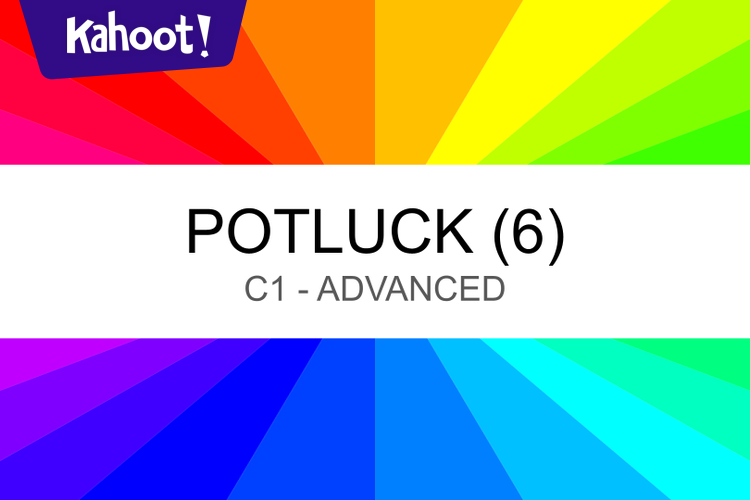 Potluck (6) - Kahoot! Quiz