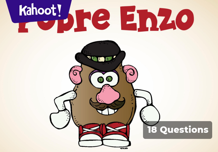 Pobre Enzo - Kahoot! Quiz