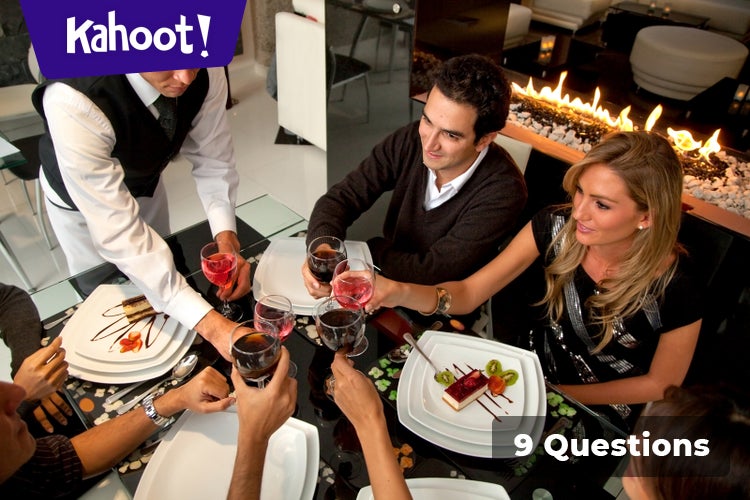 Communicating at a Restaurant Waiter - Kahoot! Quiz