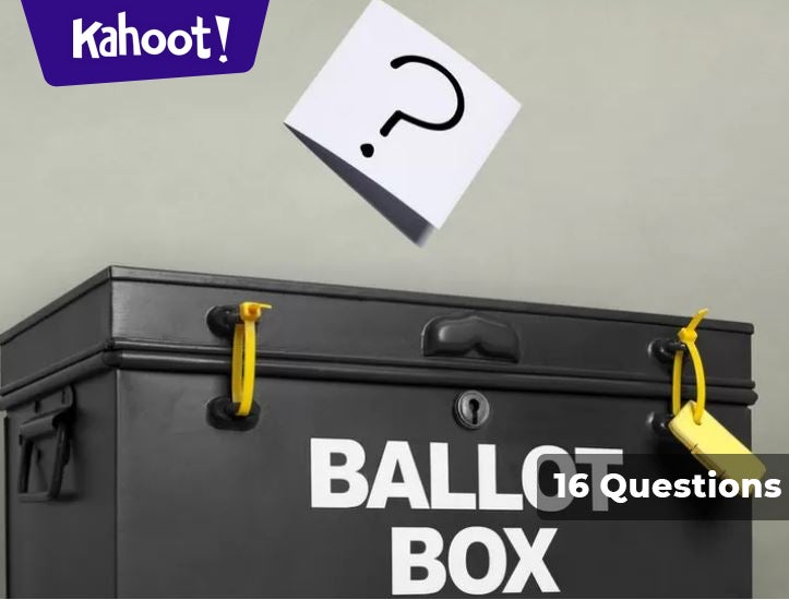 PoP quiz - Voting - Kahoot! Quiz