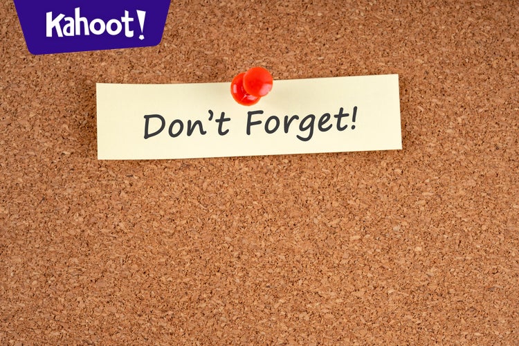 AP Psychology: Unit 2 Perception & Cognition - Kahoot! Quiz