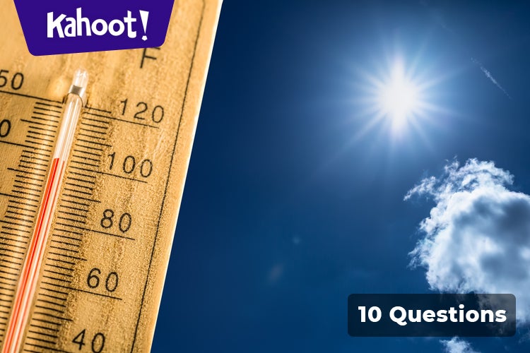 The weather - Kahoot! Quiz