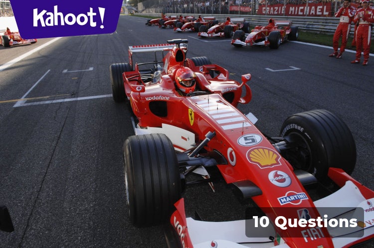 Formula 1 - Kahoot! Quiz