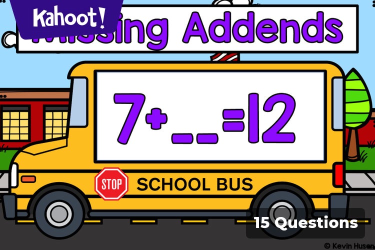 Missing Addends (3rd Grade Back to School Math Kahoot!) Third Grade ...