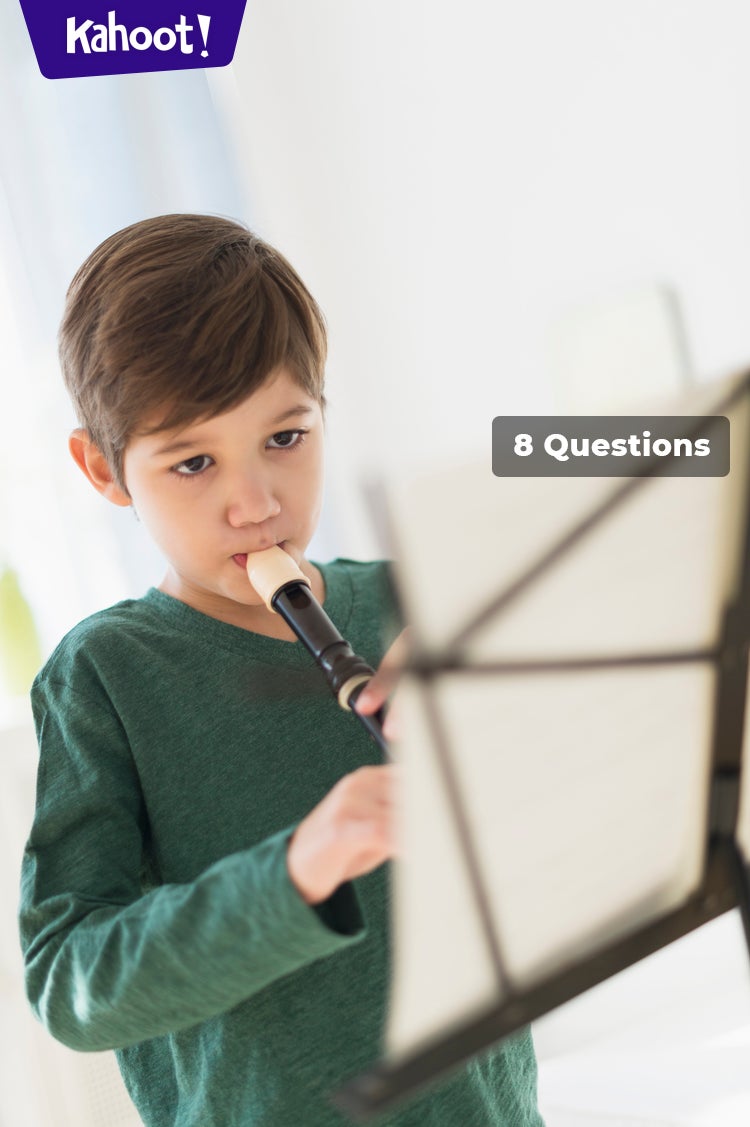 Recorder Unit 2 (3rd-5th grade) - Kahoot! Quiz