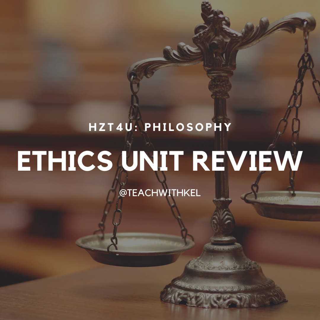 Philosophy Ethics Unit Review - Kahoot! Quiz