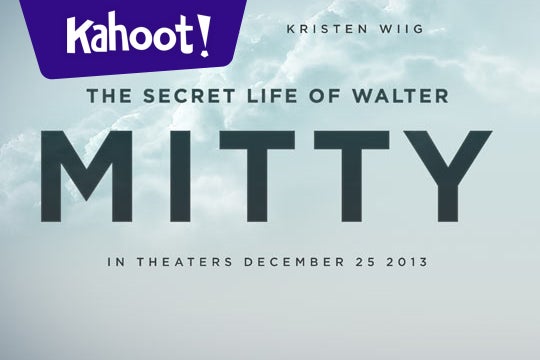The Secret Life of Walter Mitty_Vocabulary - Kahoot! Quiz