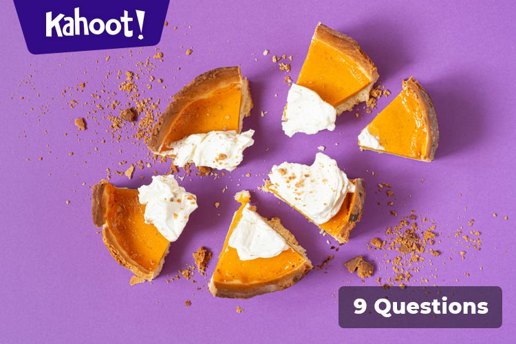 Multiplying Fractions - Thanksgiving edition - Kahoot! Quiz