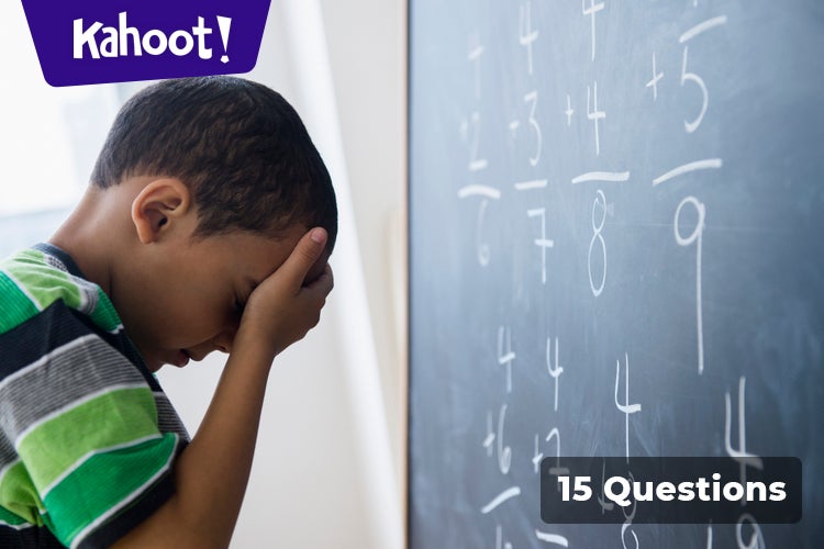 Math Anxiety - by Saima Iqrar Mam - Kahoot! Quiz