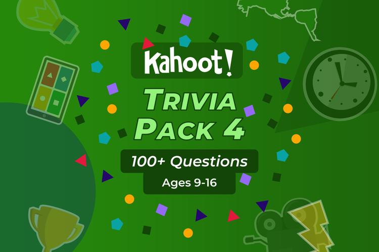 Trivia Competition Pack 4 (Ages 9-16) - Kahoot! Course