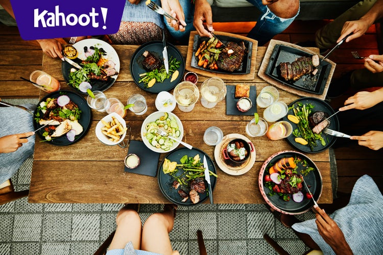 A2-B1 Vocabulary About Food and Nutrition - Kahoot! Quiz