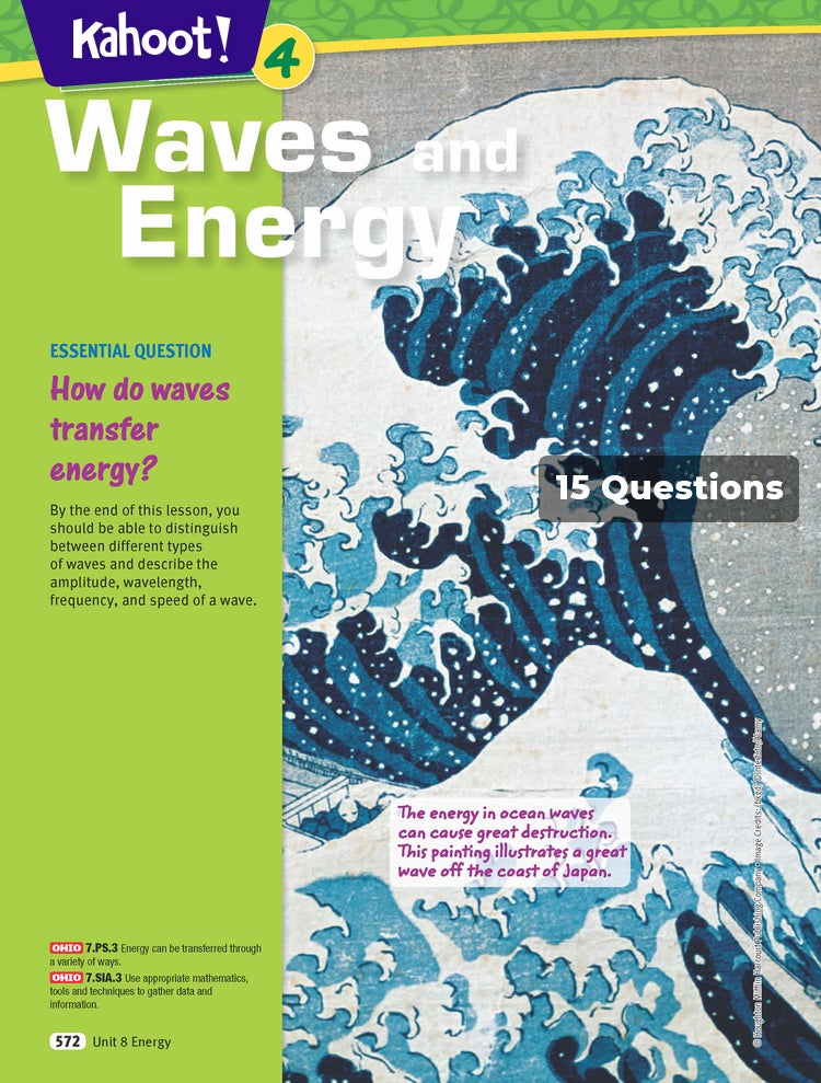 Waves and Energy - Kahoot! Quiz