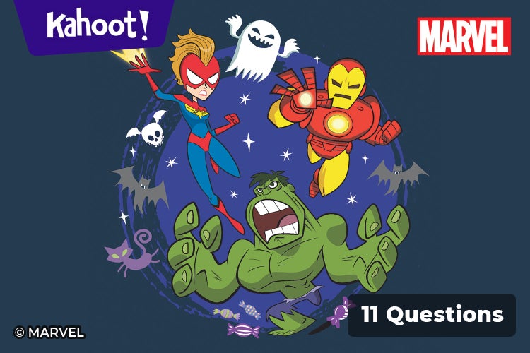 Marvel: Halloween Candies (Math Edition) - Kahoot! Quiz