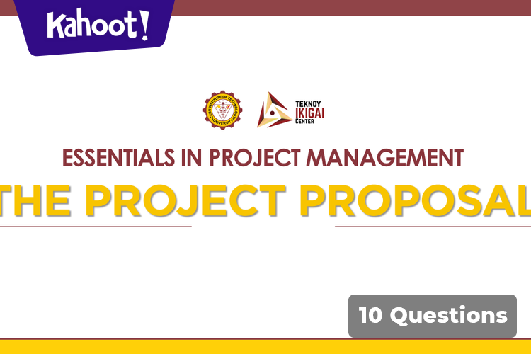 Project Proposal - Kahoot! Quiz