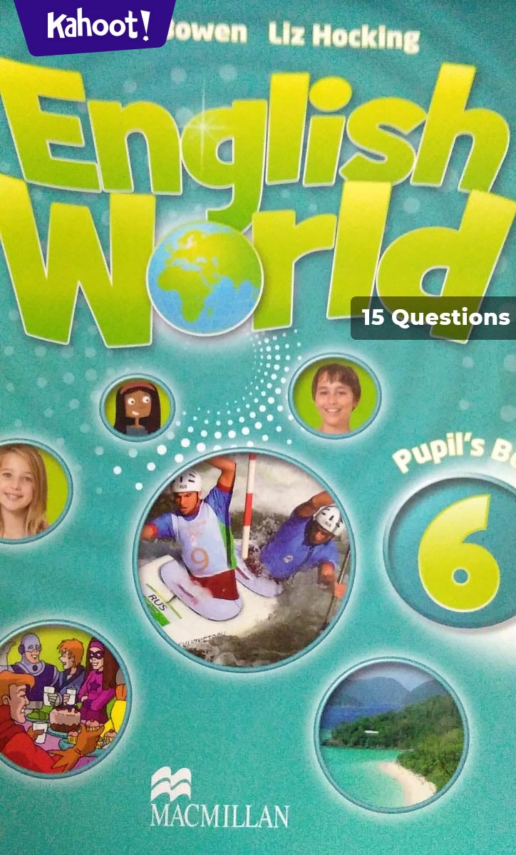 English World 6 Welcome Unit - Kahoot! Quiz